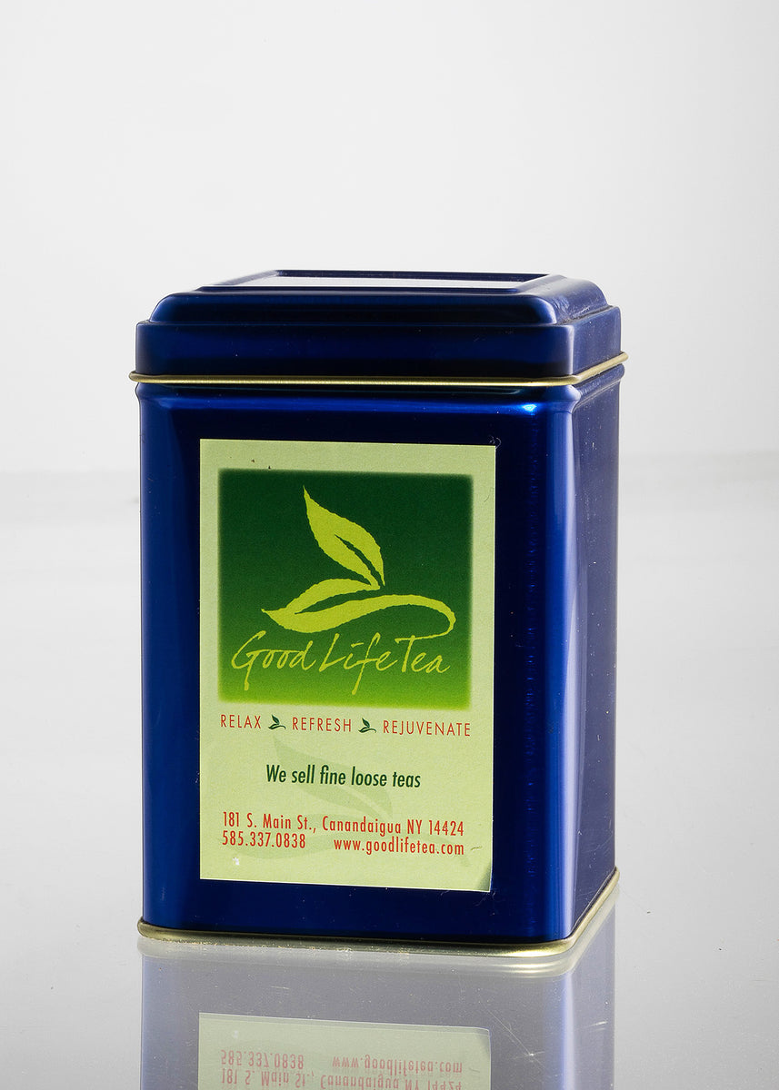 Hinged Tea Tins | 9 Different Colors | Good Life Tea