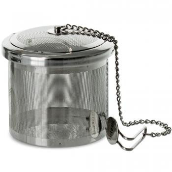 Large capsule style stainless steel infuser with hanging chain – Good ...