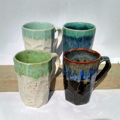 Charmed - Stoneware Mug | Hand Decorated | Assorted Colors | Tea Cups ...